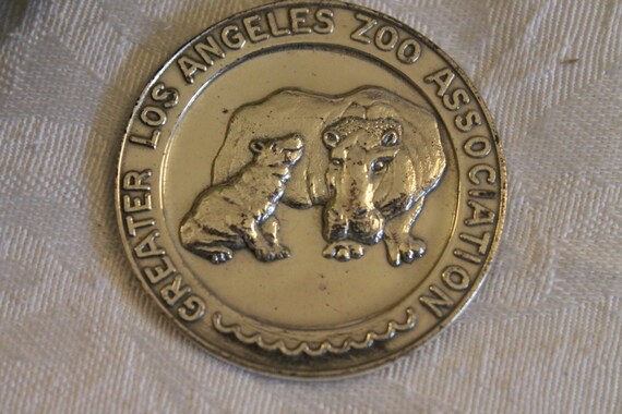 Vintage Greater Los Angeles Zoo Association Sterling … - Gem Vintage Greater Los Angeles Zoo Association Sterling … - Gem