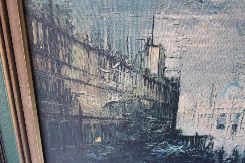 Mid Century Modern Art by Bouvier De Cachard - 64, Piazza San Marco ...