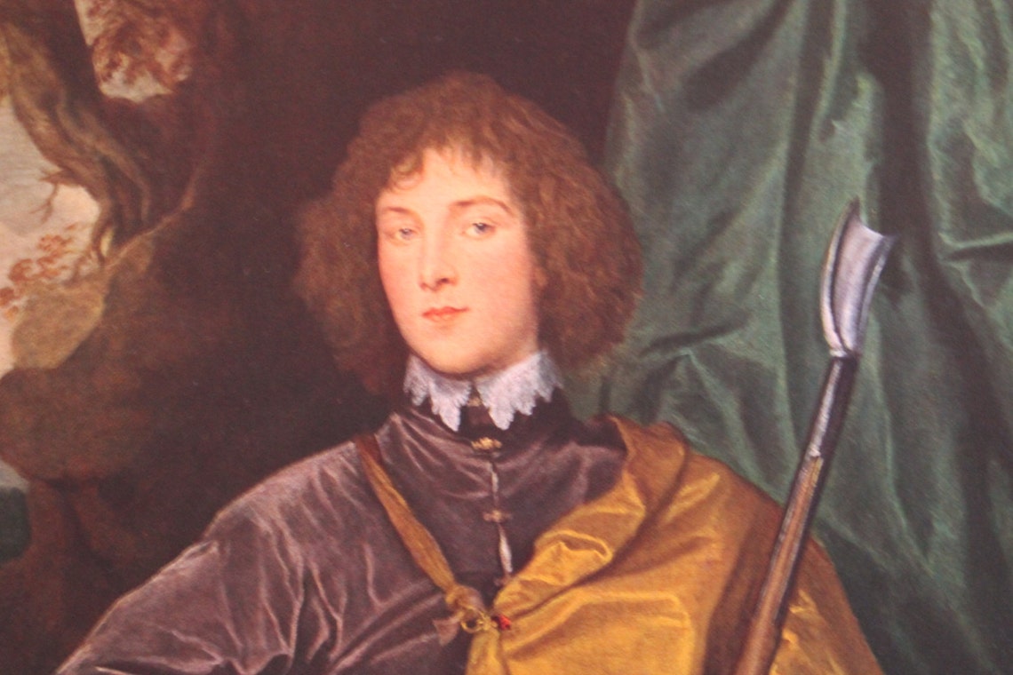 Van Dyck philip Lord Wharton Fine Art Lithograph - Etsy UK