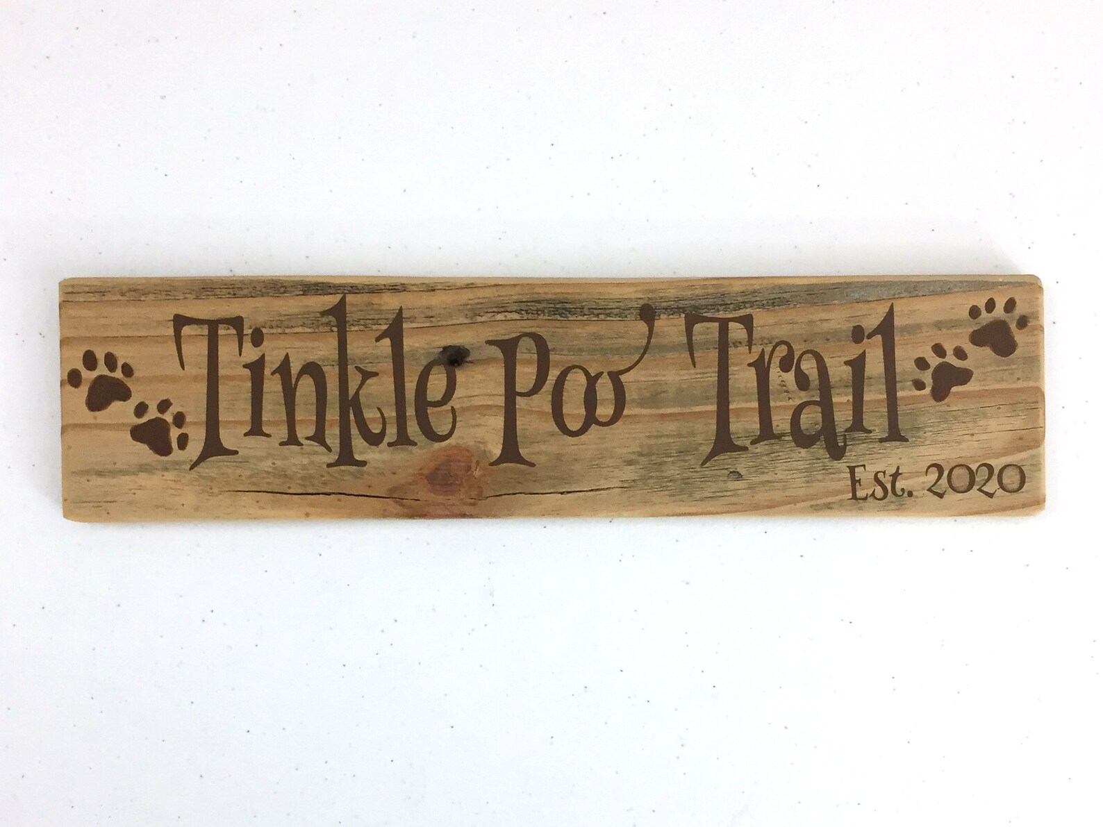 Bare Wood Sign With Custom Font Custom Cursive Sign Post - Etsy