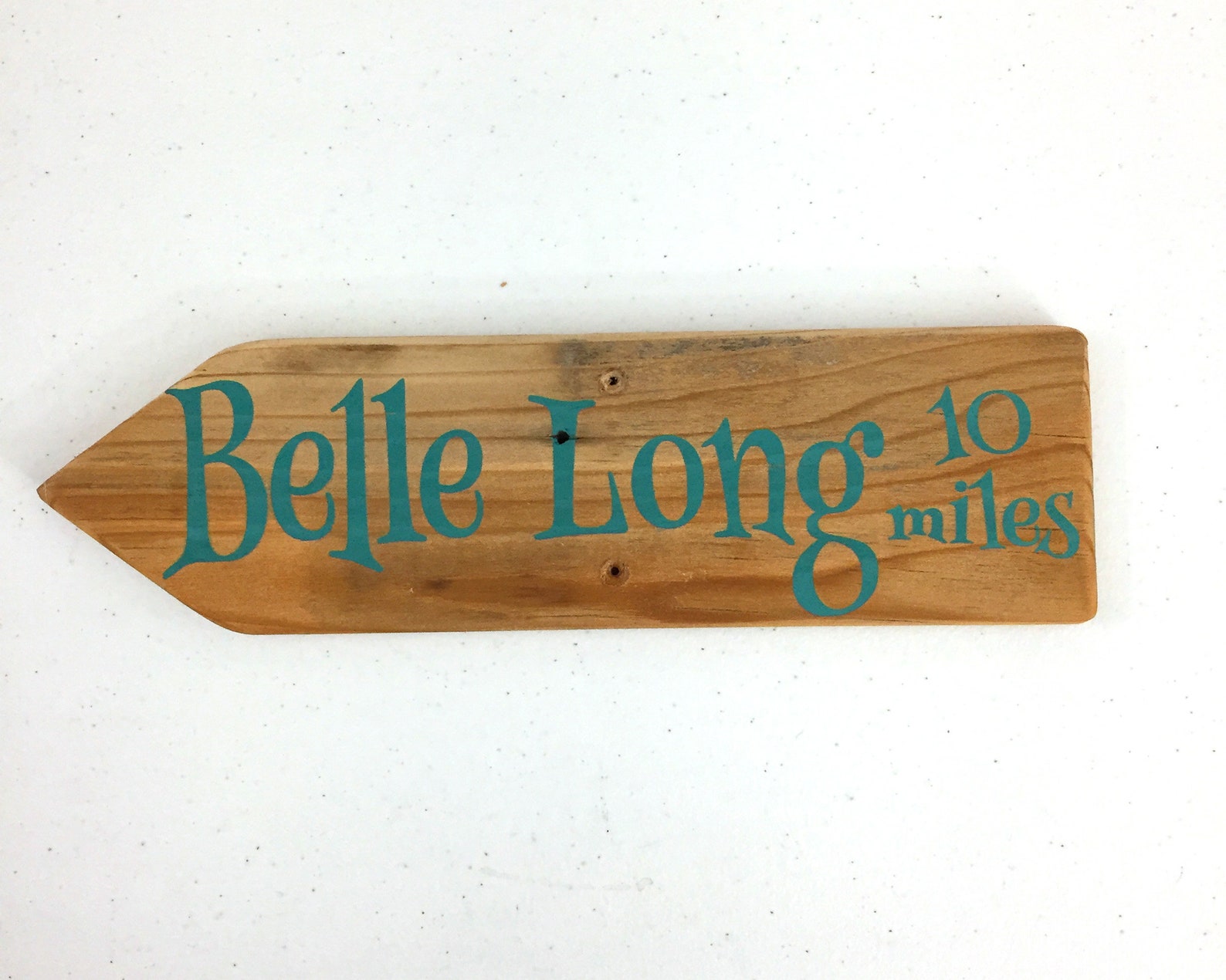 Bare Wood Sign With Custom Font Custom Cursive Sign Post - Etsy