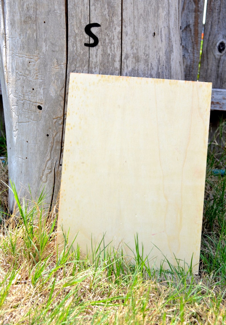 Large Rectangle Blank Wood Sign Large 9x12 Unfinished | Etsy