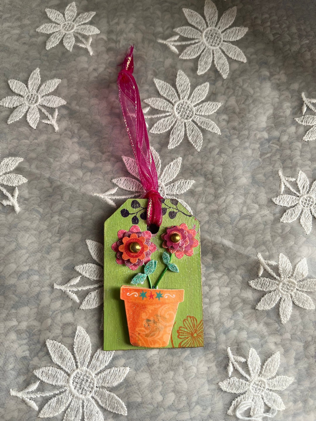 Collage Gift Tag / Ornament - Etsy