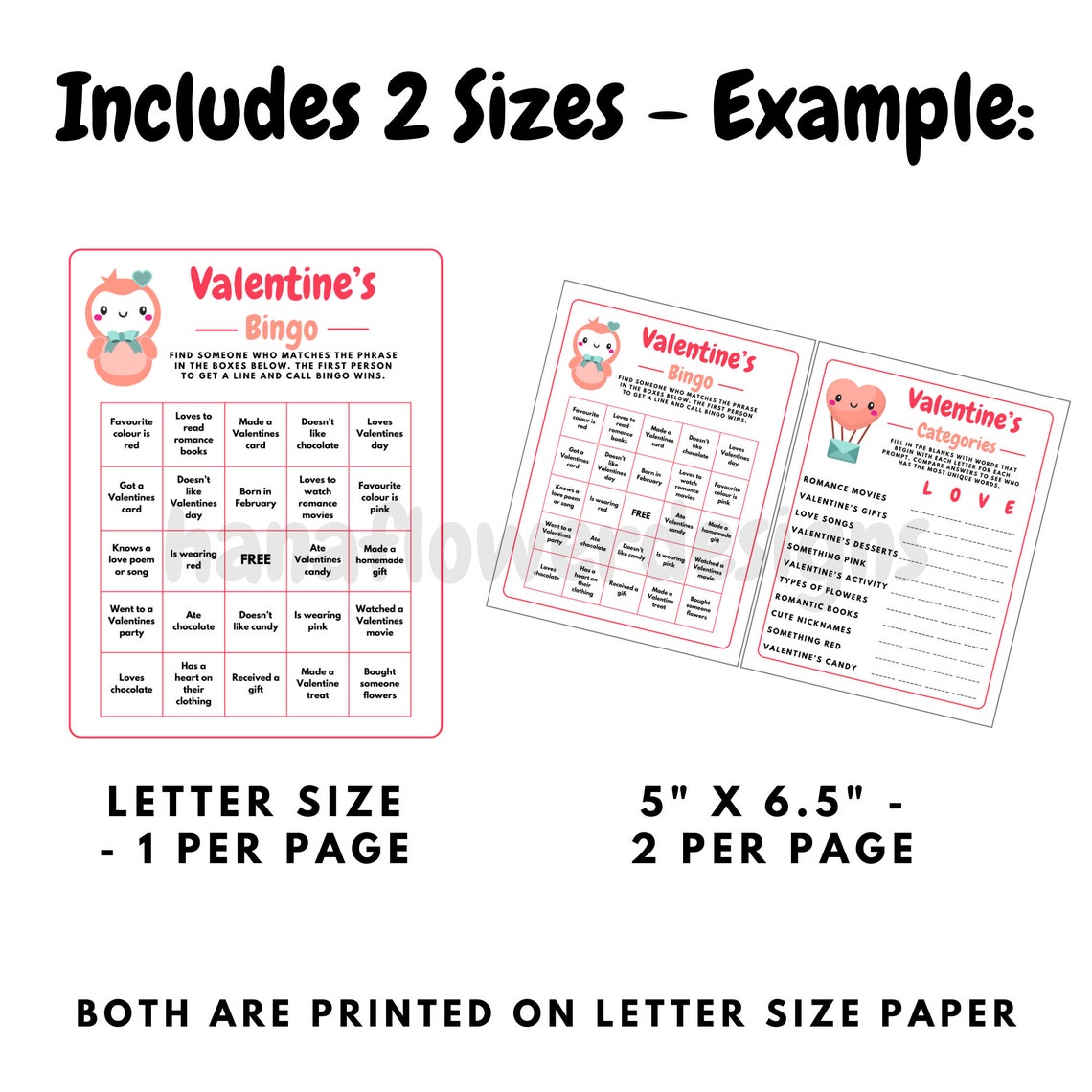 Valentine's Day Word Scramble Game Valentine's Games Printable ...