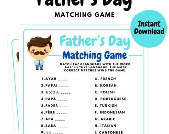 Father's Day Feud Game Father's Day Game for Kids & Adults Family ...