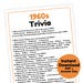 40th Birthday Trivia Game 40th Birthday Game Printable 40th Birthday ...
