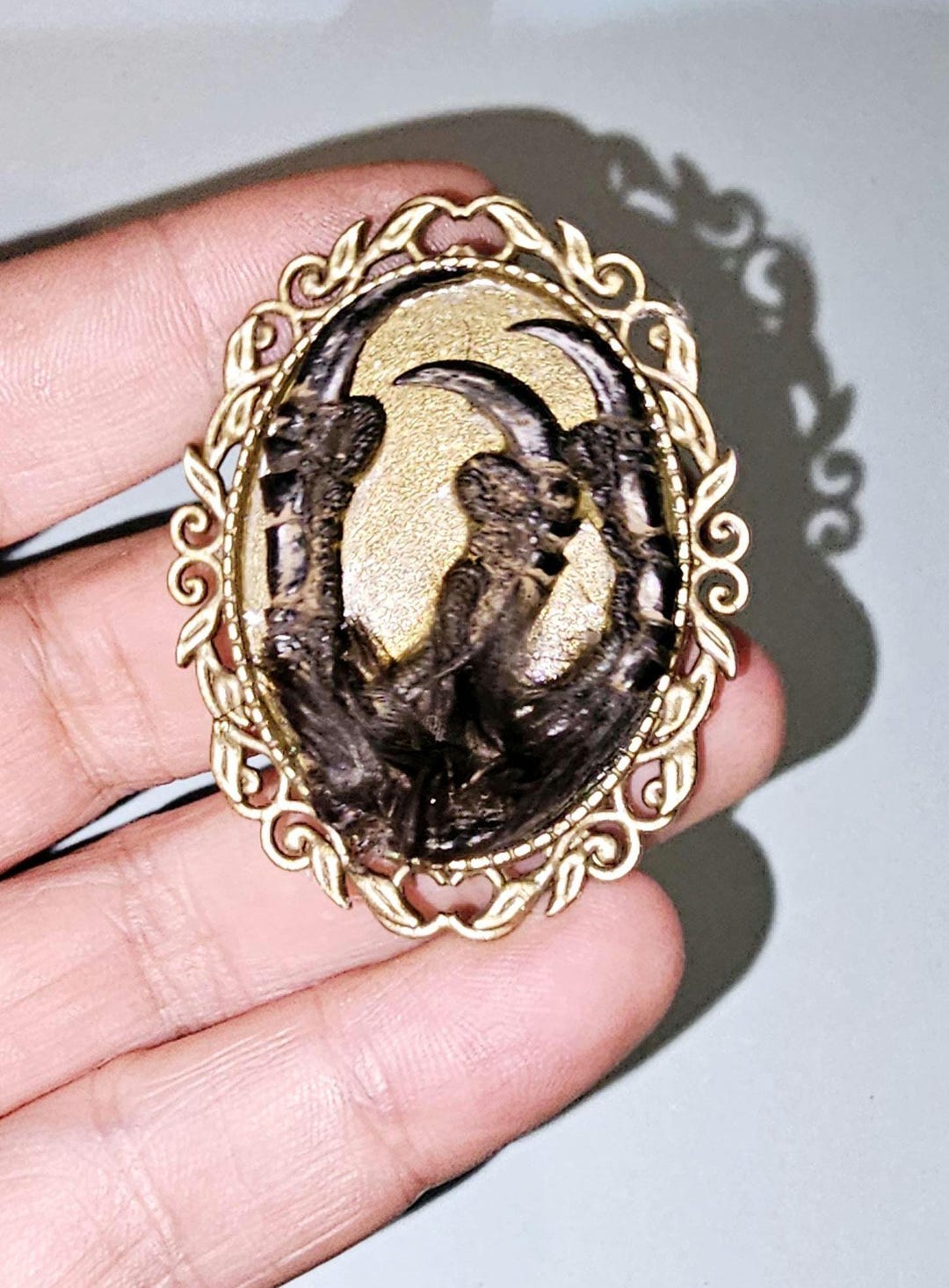 Crow Talon Brooch, Crow Claw Brooch, Unique Brooch, Curio, Handmade ...