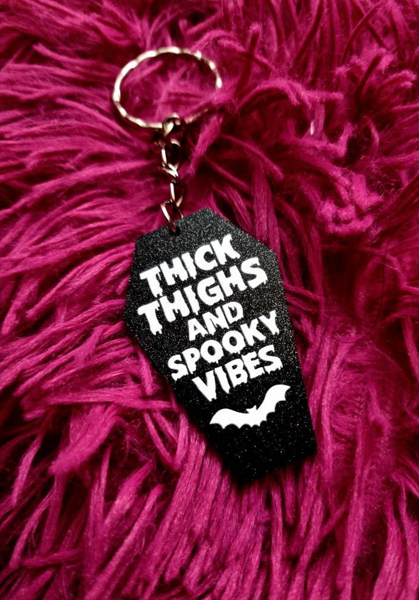 Gothic Keyring, Coffin Keychain, Casket Spooky Vibes Bag Charm - Etsy