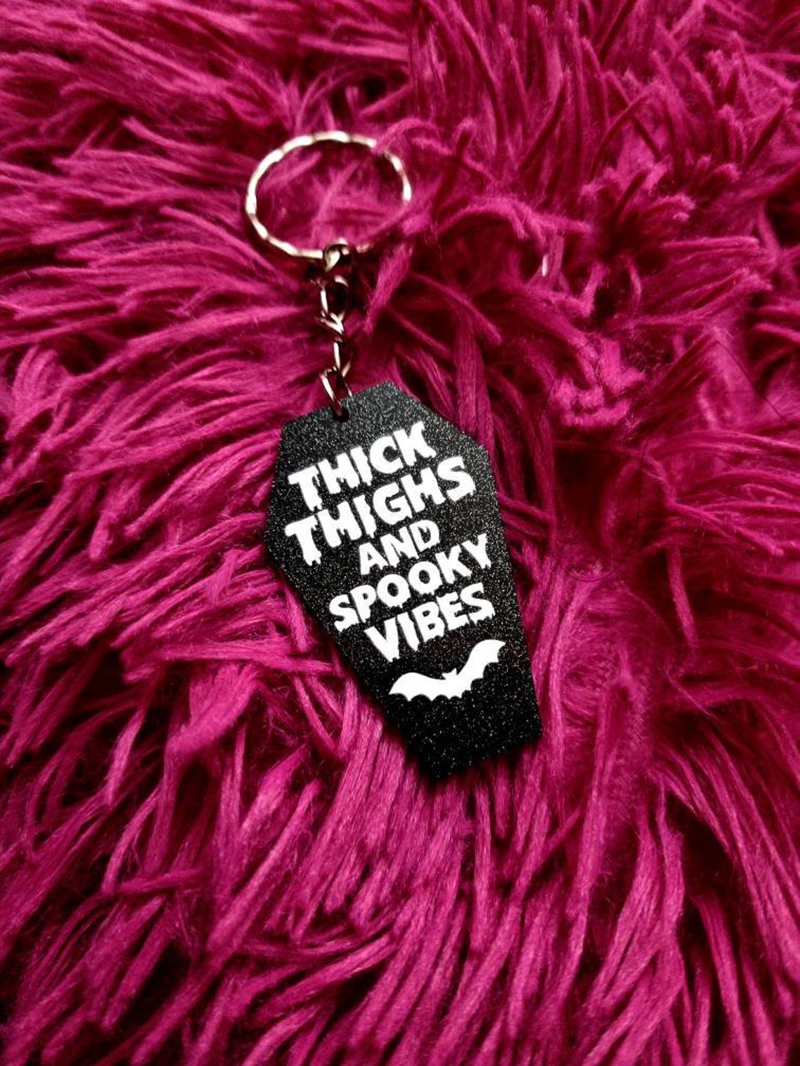 Gothic Keyring, Coffin Keychain, Casket Spooky Vibes Bag Charm - Etsy