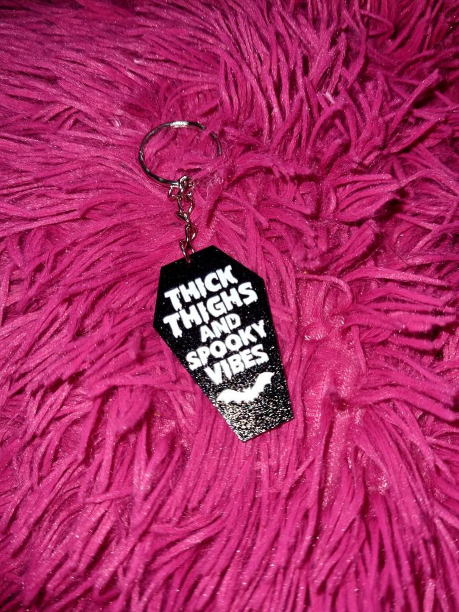 Gothic Keyring, Coffin Keychain, Casket Spooky Vibes Bag Charm - Etsy