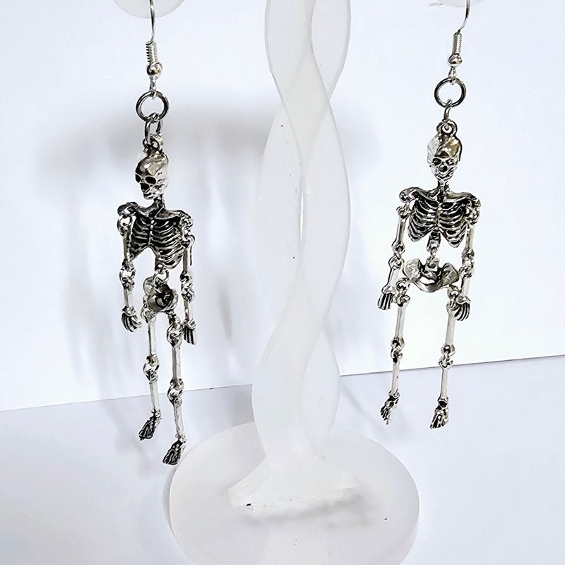 Skeleton Earrings - Etsy