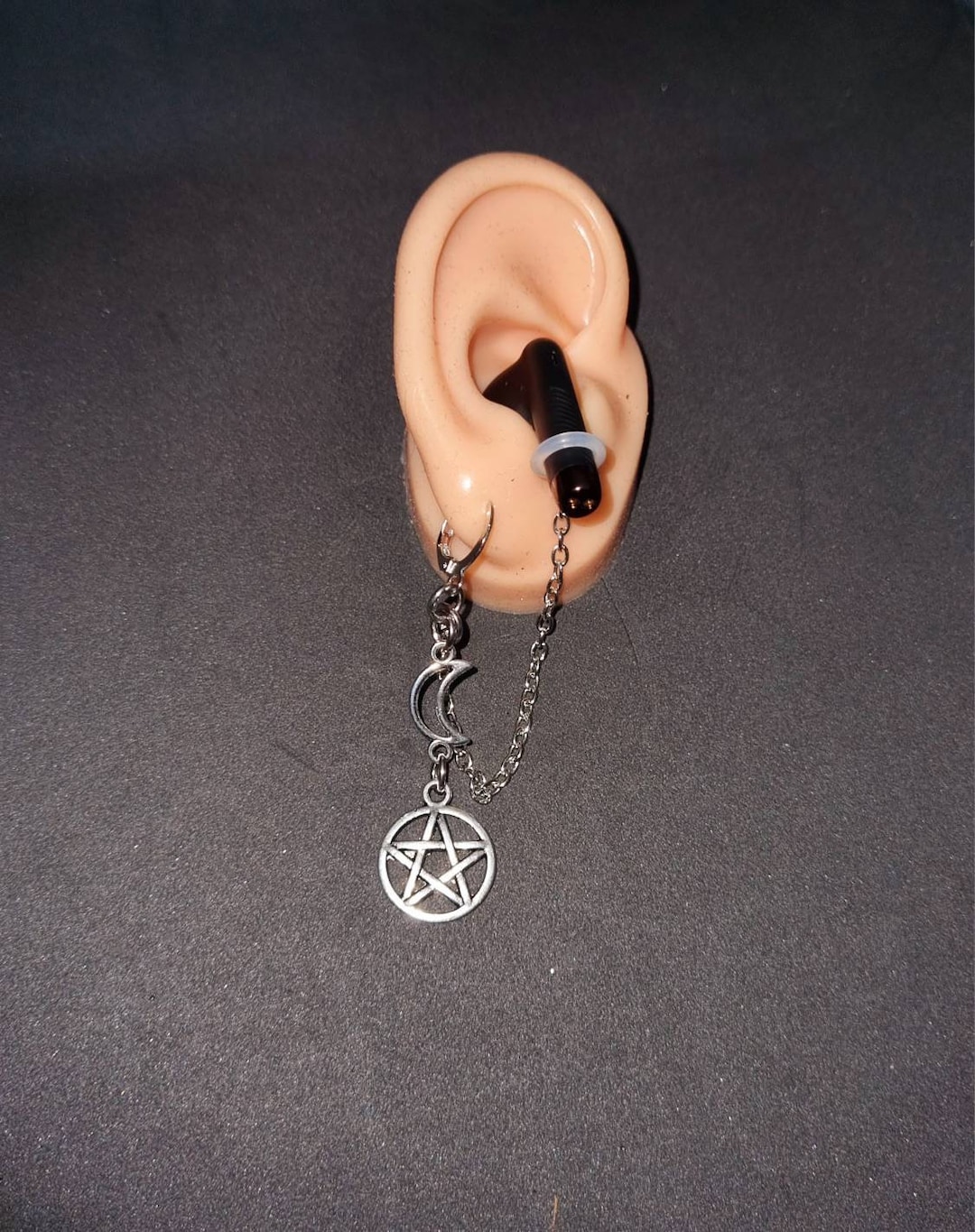Gothic Wireless Earphone Earrings, Anti Loss Earphone Earrings, Pagan ...
