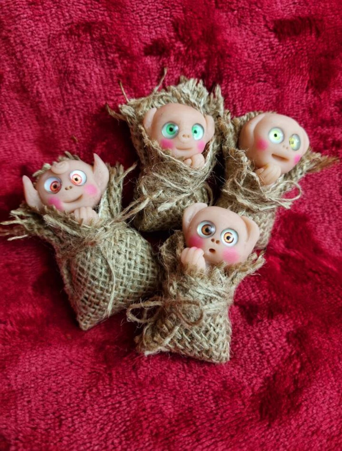 Baby goblin Little snuggly bubs cute gift goblin baby | Etsy