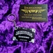 Gothic Keyring, Coffin Keychain, Casket Spooky Vibes Bag Charm - Etsy