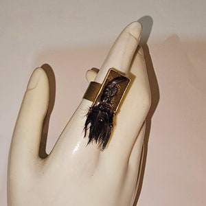 Crow Talon Ring, Crow Claw Ring, Curio Ring - Etsy