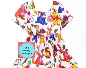 Classic Winnie the Pooh Pinafore Dress - Etsy