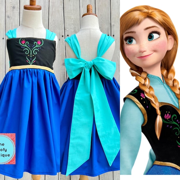 Elsa and Anna Dresses - Etsy