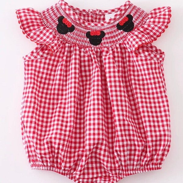 Minnie Mouse Smock - Etsy