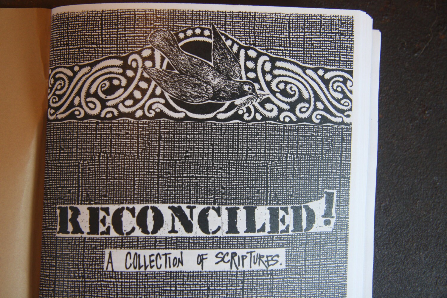 Reconciled Zine // Christian Punk Zine // Daily Devotional // - Etsy