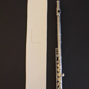 Linen Flute Bag Flute Cover Lined W/ Anti Tarnish Fabric - Etsy