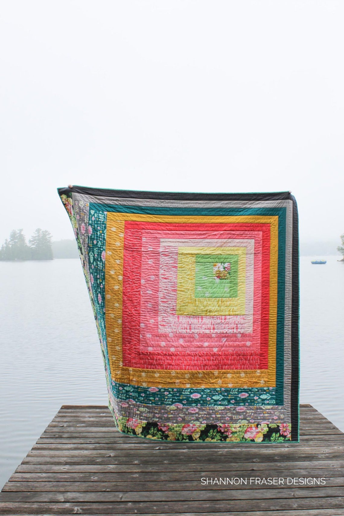 Reverberance Quilt Pattern Beginners Quilt Pattern Modern - Etsy