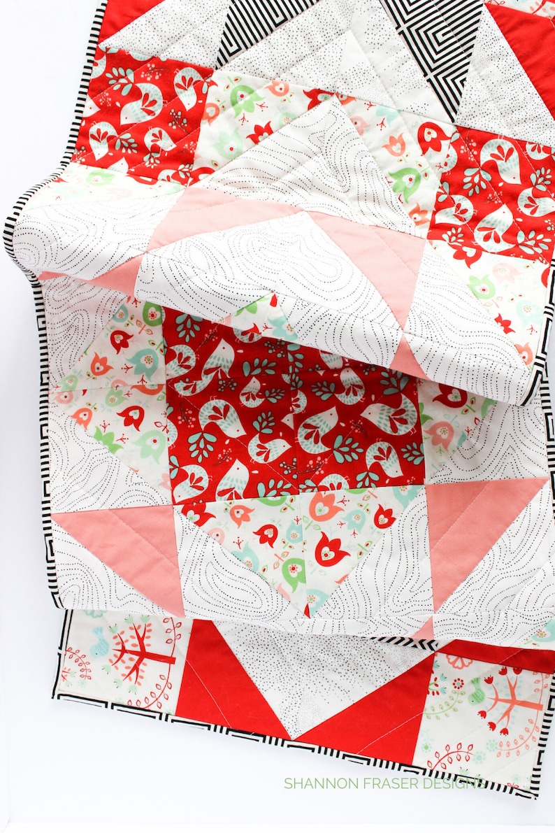 Modern Aztec Table Runner Pattern | DIY Home Décor | Modern Quilt ...