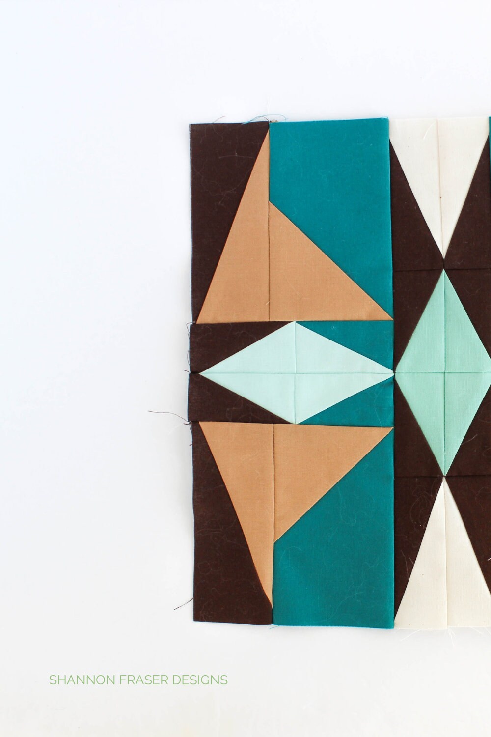 Refracted Star Quilt Block Pattern: Modern HRT Design (PDF) - Etsy