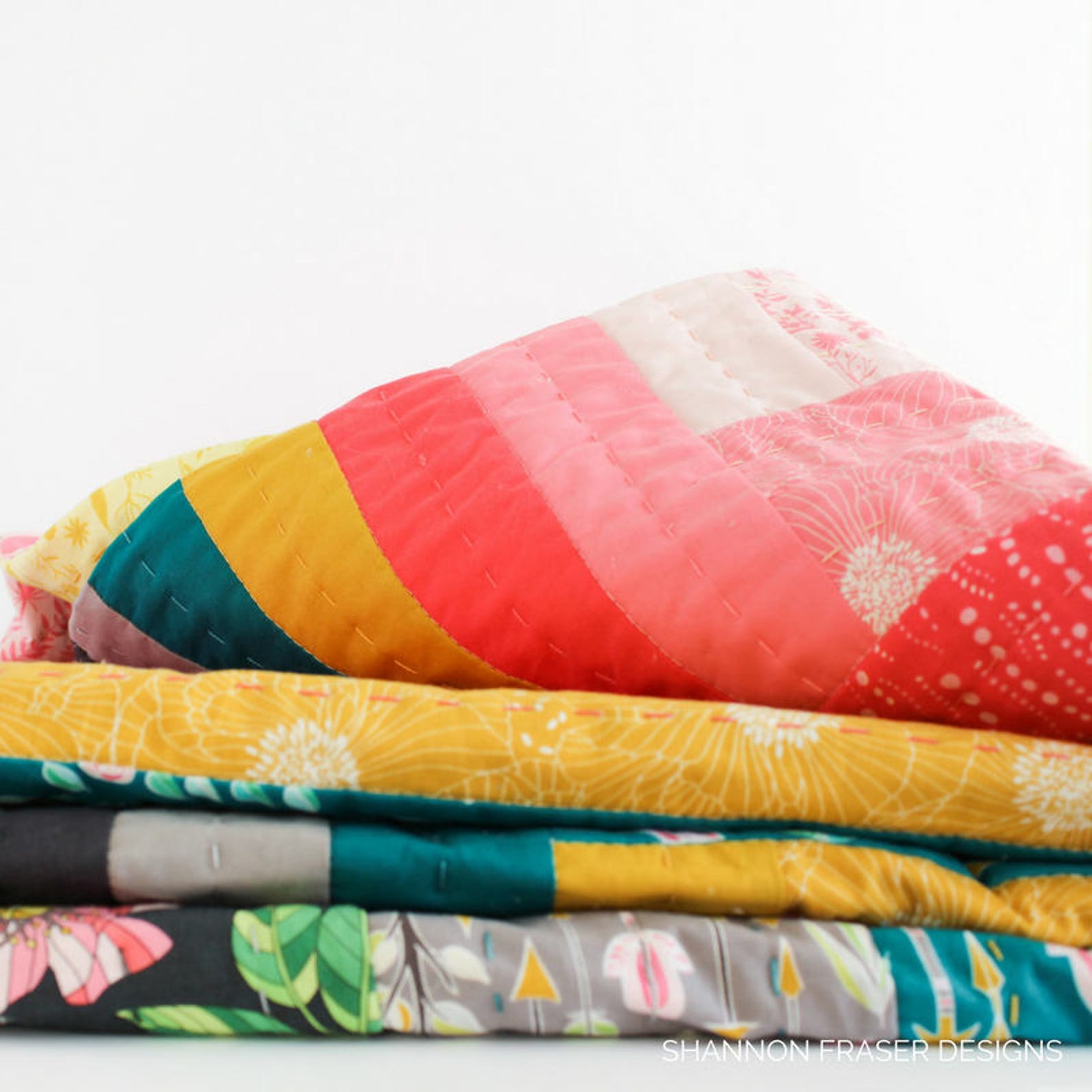 Reverberance Quilt Pattern Beginners Quilt Pattern Modern - Etsy