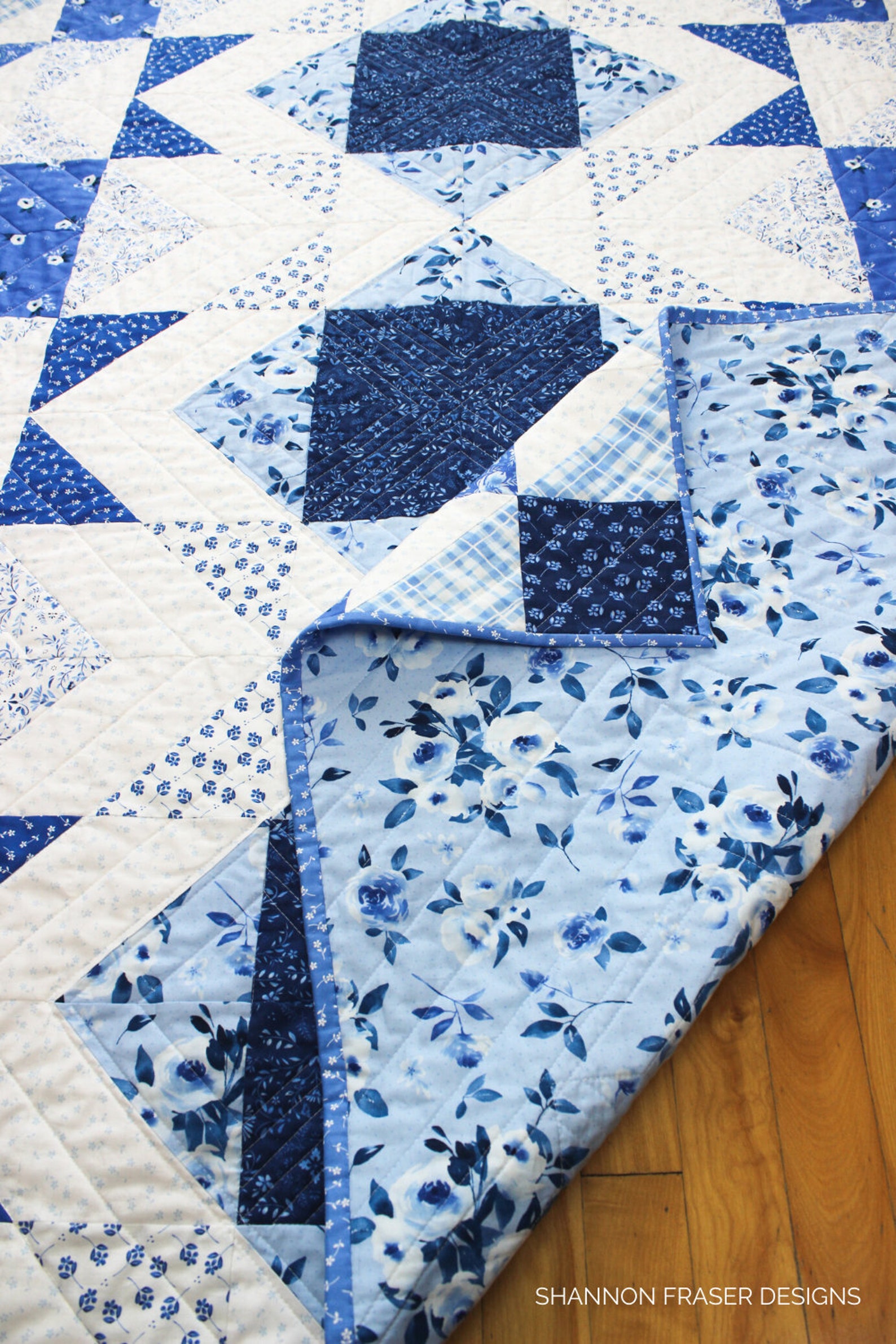 Modern Aztec Quilt Pattern Beginners Quilt Pattern Modern | Etsy