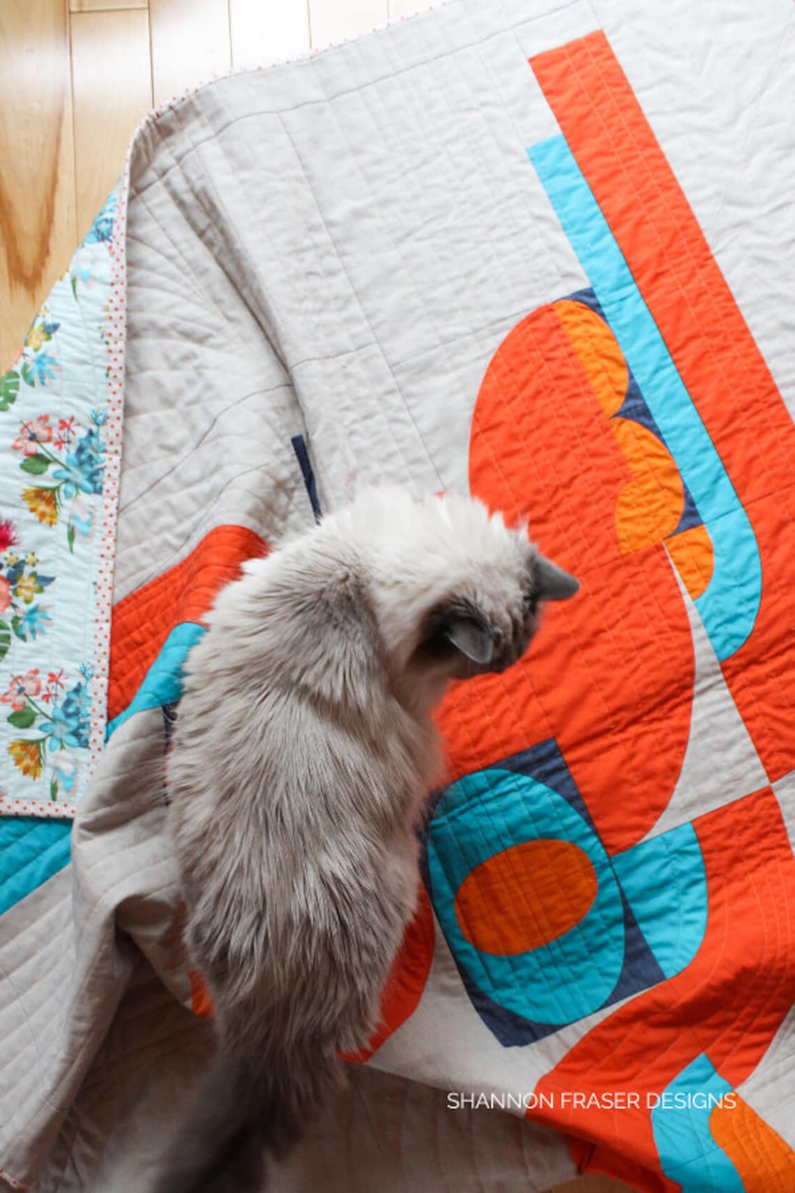 Cloud Surfing Modern Curves Quilt Pattern - Etsy