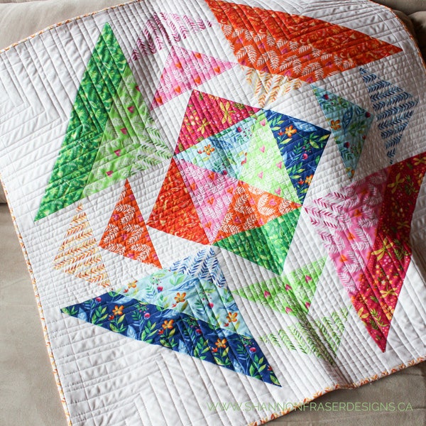Modern Quilt Wall Hanging - Etsy