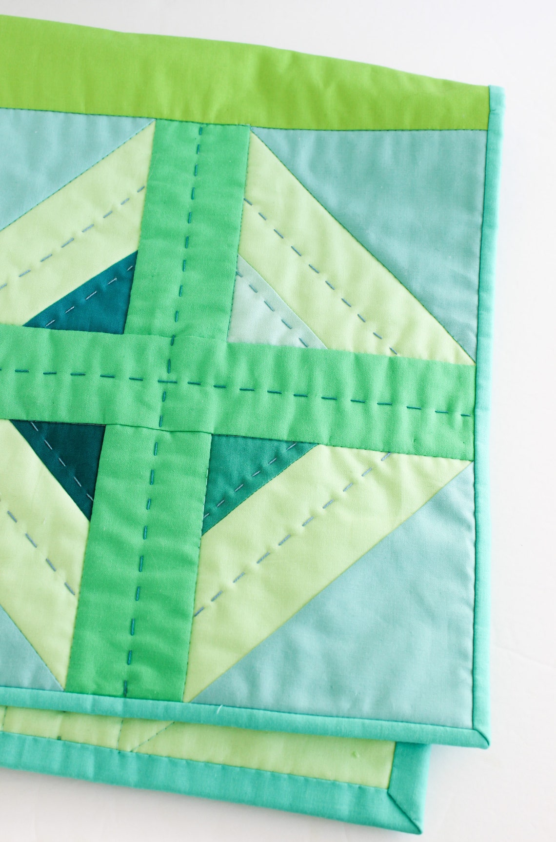 Plus Infinity Mini Quilt Pattern Baby Quilt Wall Hanging - Etsy