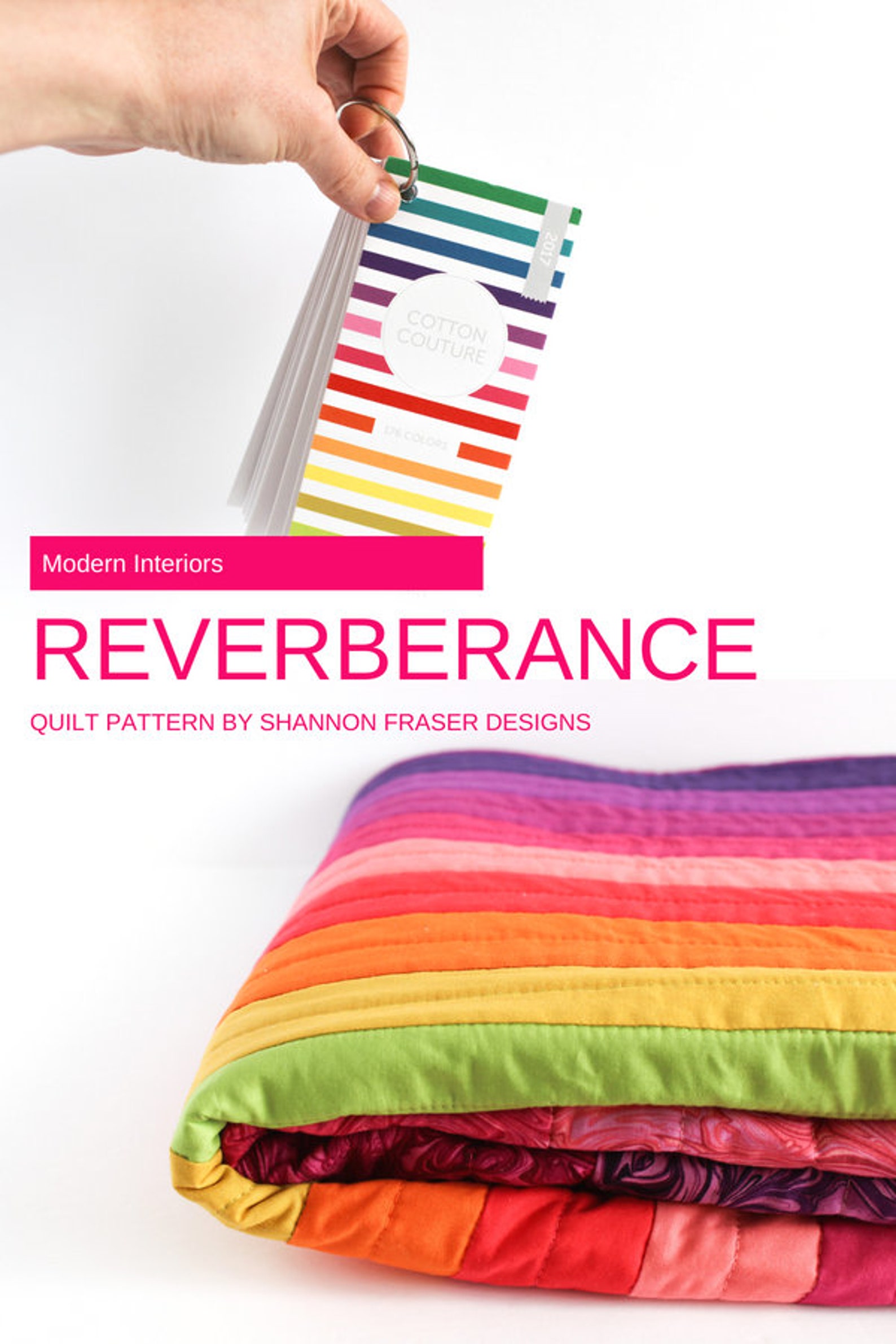 Reverberance Quilt Pattern Beginners Quilt Pattern Modern - Etsy