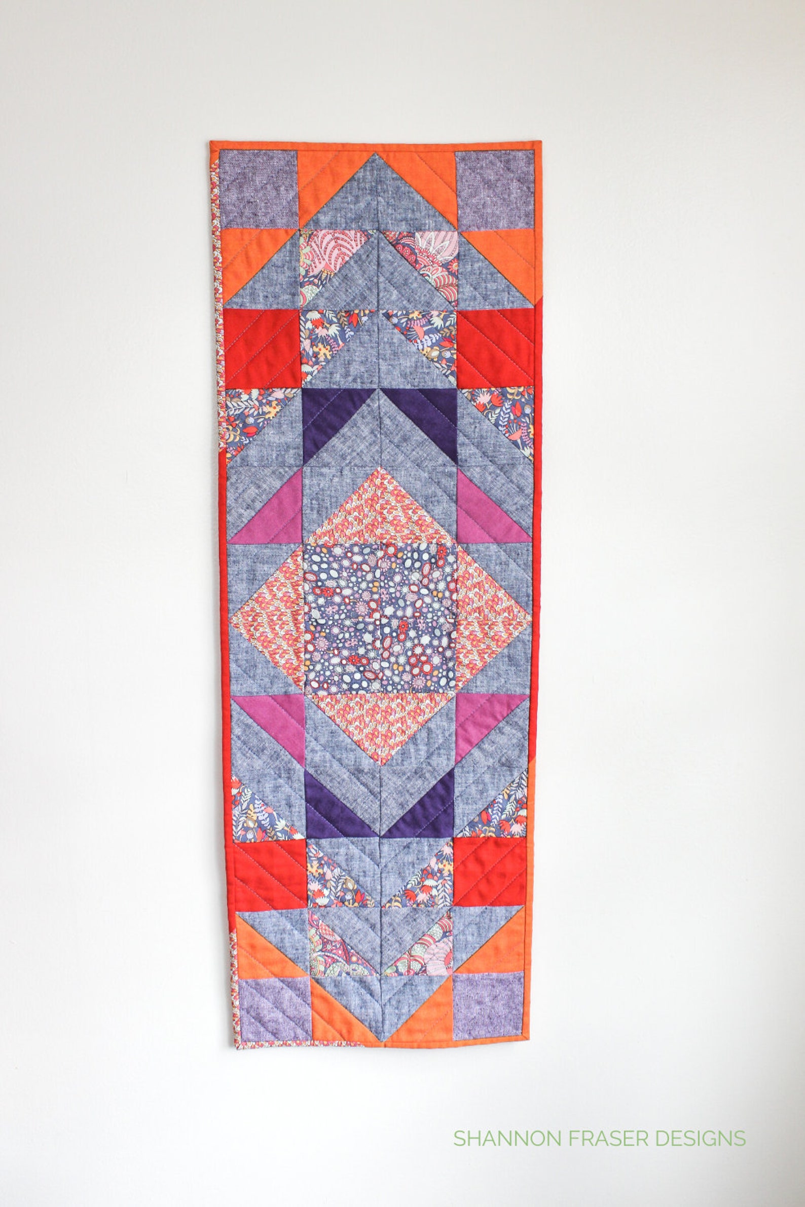 Modern Aztec Table Runner Pattern DIY Home Décor Modern - Etsy