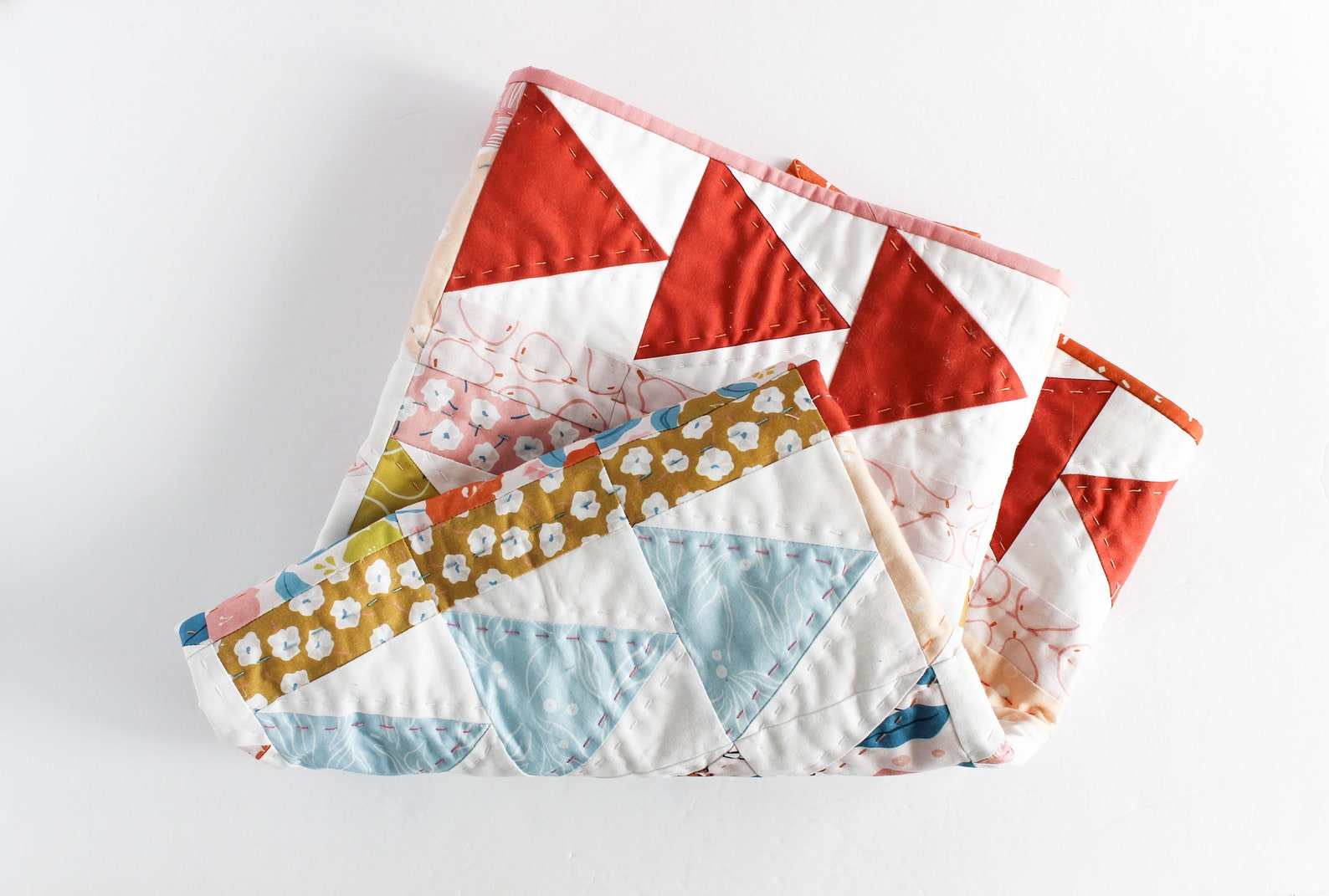 Flight Plan Quilt Pattern Modern Triangle Quilt Pattern - Etsy