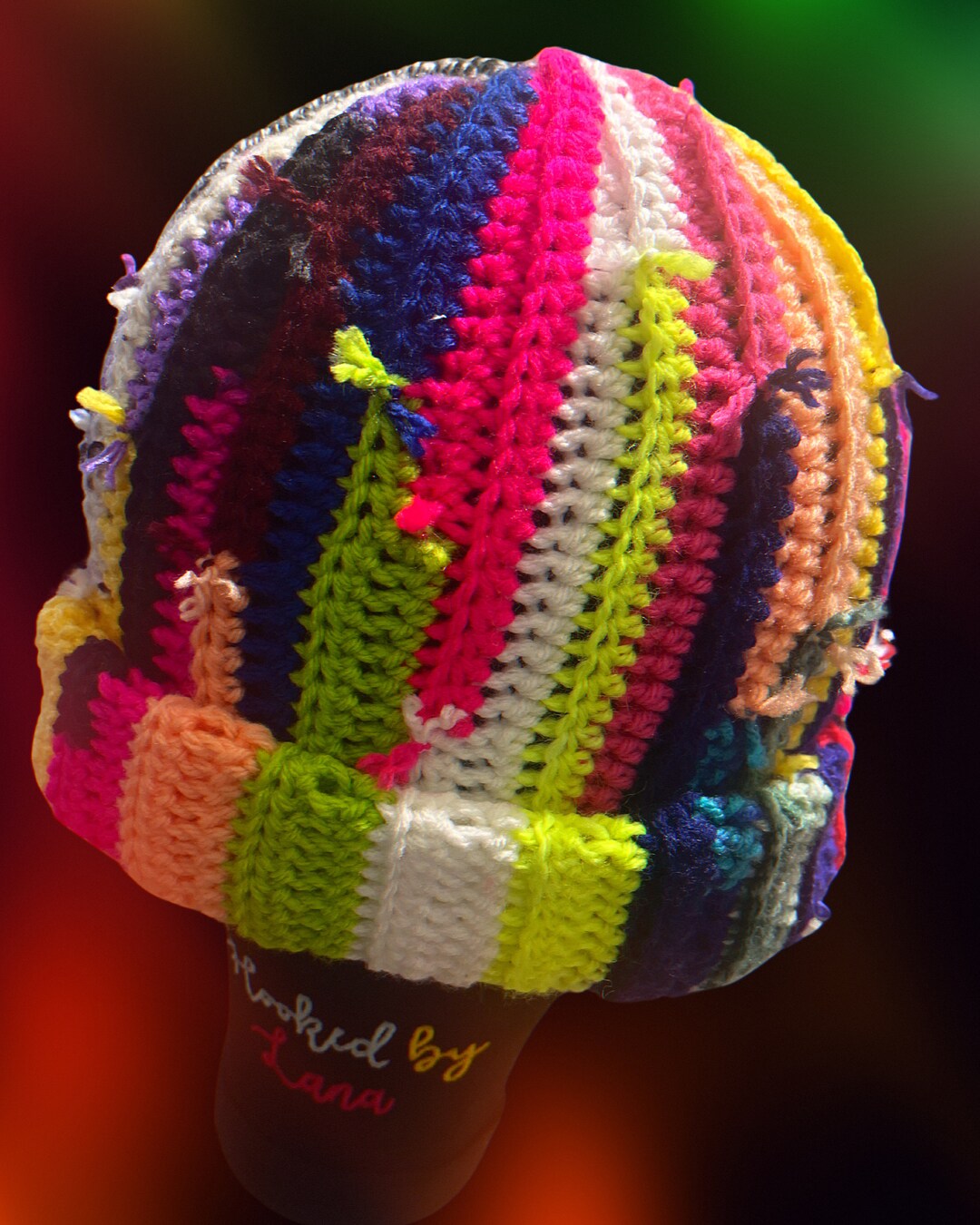Scrap Yarn Beanie Made to Order - Etsy