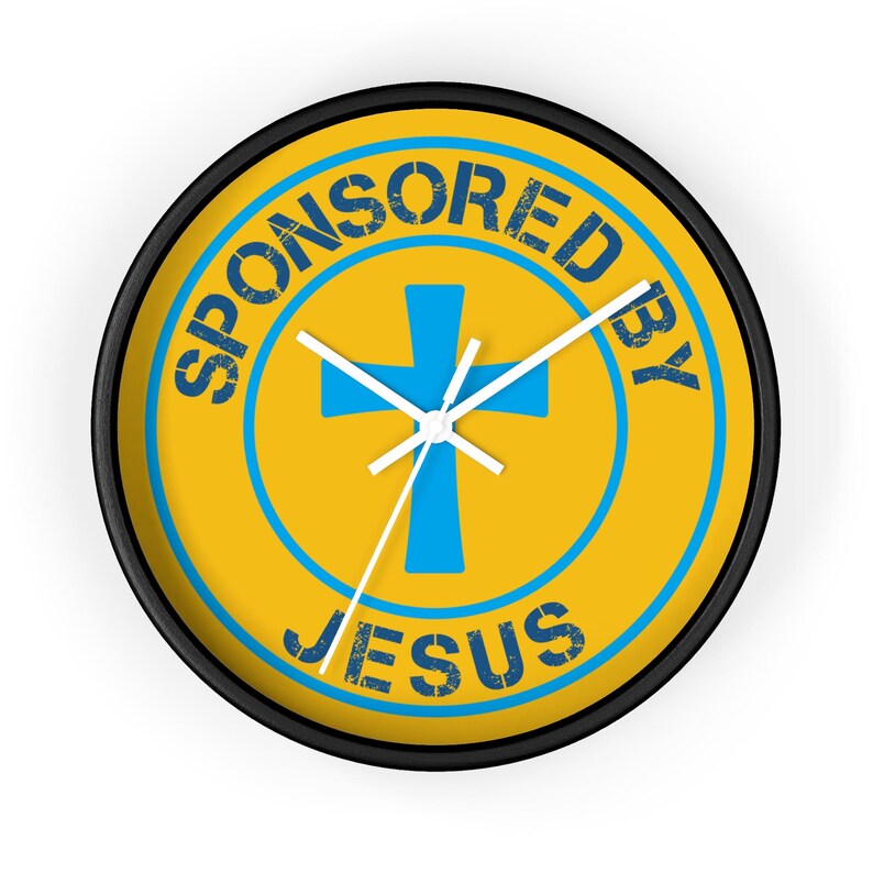 Sponsored by Jesus Wall Clock: Christian Home Decor - Etsy