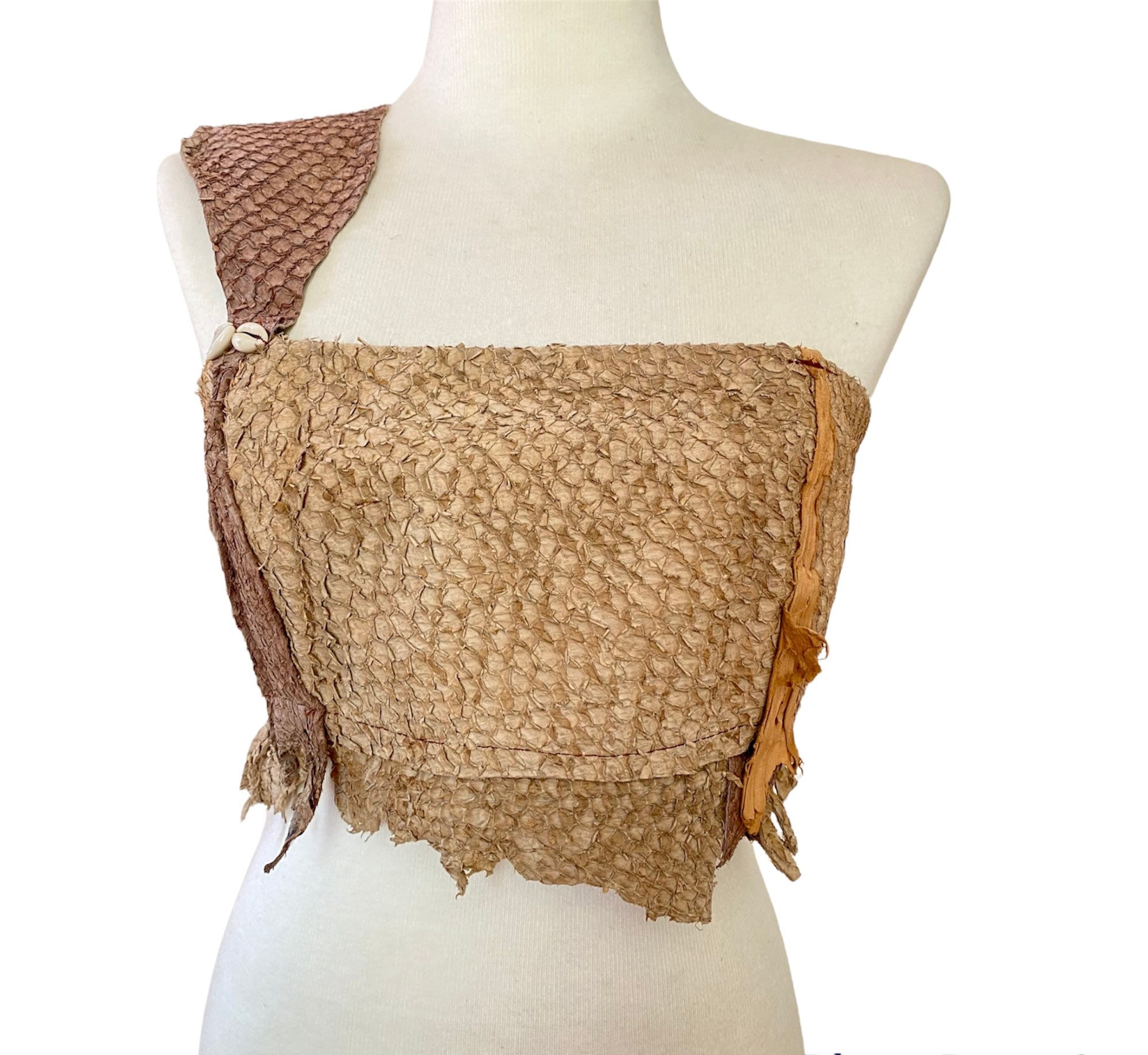 Exotic Fish Leather Top, Summer Wild Style Top - Etsy