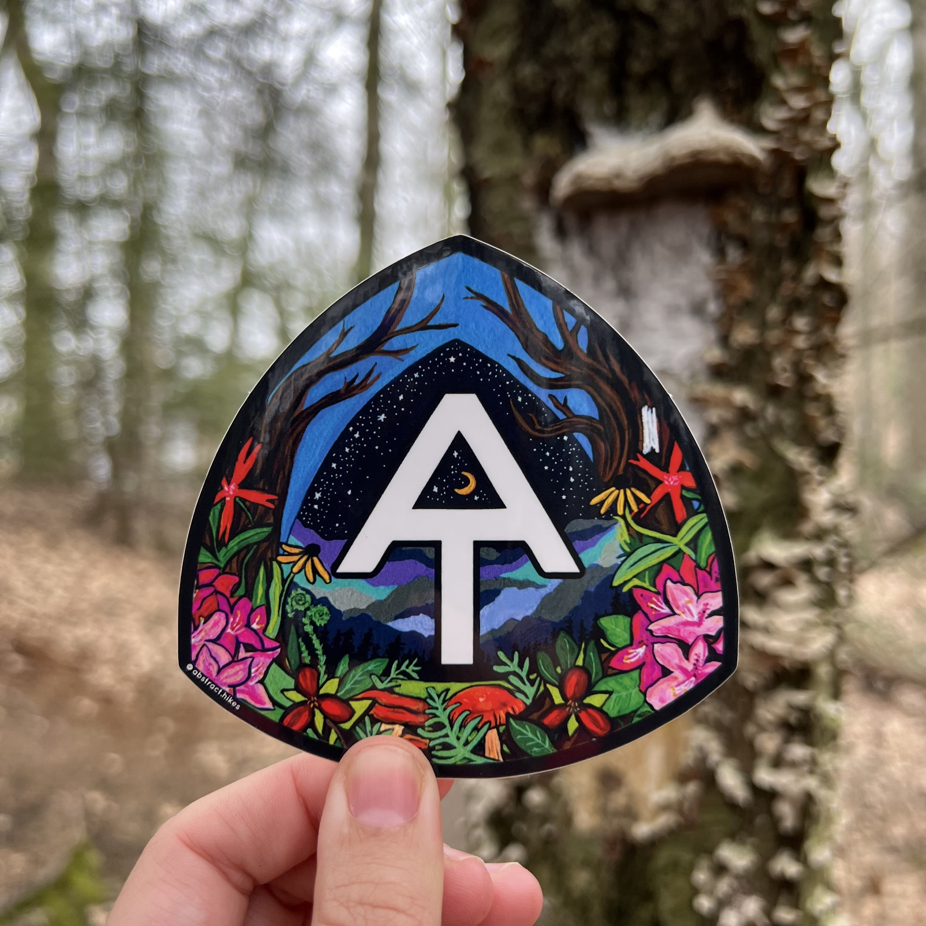 Hiking Sticker: Appalachian Trail Logo Reimagined / Vinyl 3.5" - Etsy