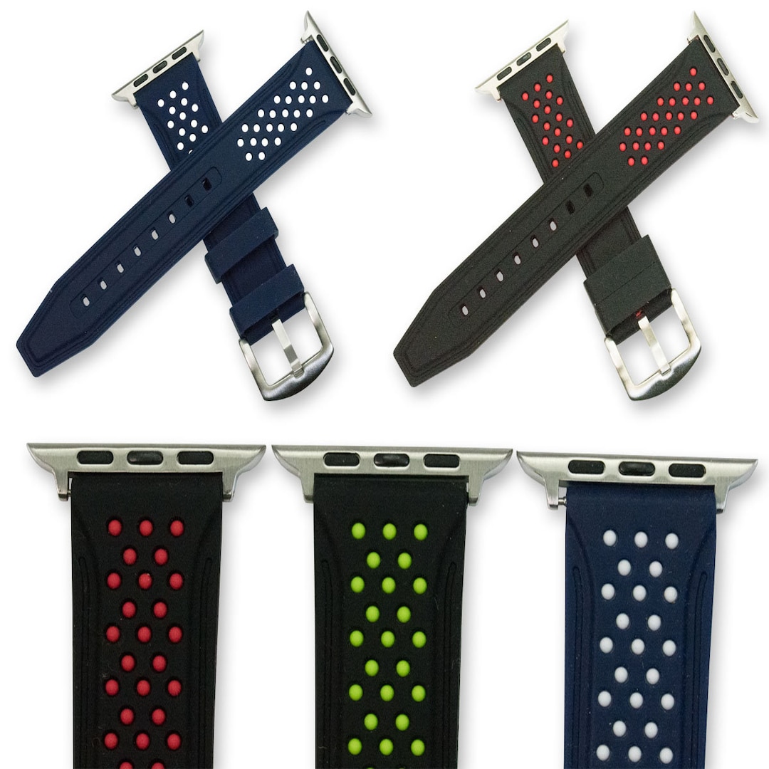 Sports Watch Strap Band for Apple Watch Bracelet Silicone Rubber 40mm ...