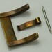 Watch Strap Buckle AGED SOLID BRONZE Curved 18mm 26mm Spring - Etsy