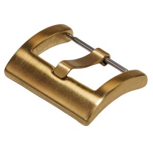 BRONZE Watch Strap Buckle 20mm - 26mm Replacement Upgrade Spring Bars ...