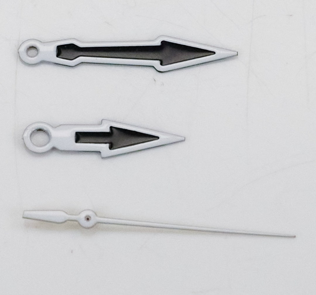 Arrow Black & White Quartz Watch Hands Set 120/70/17 ETA 2035 - Etsy