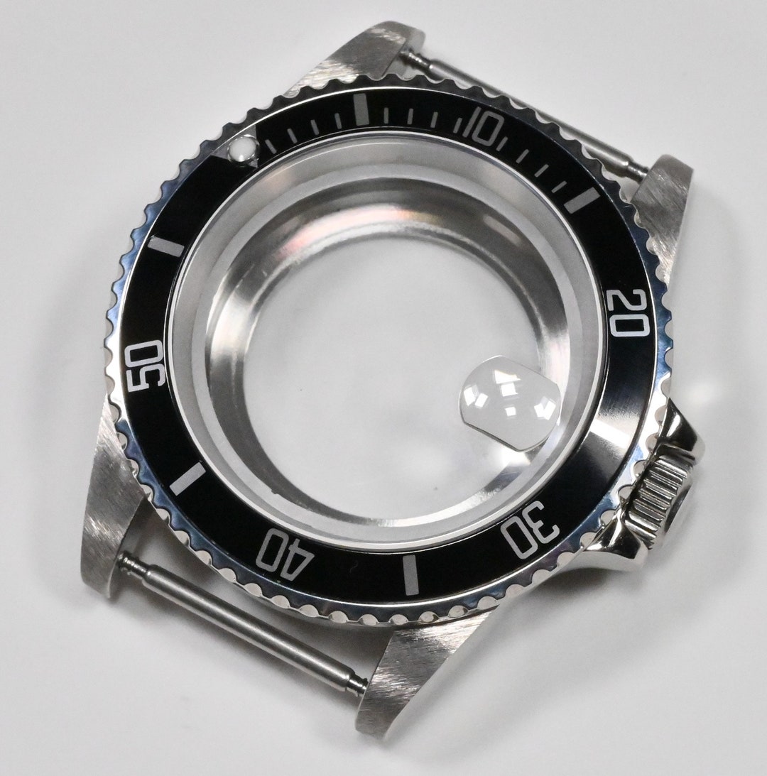 NEW Stainless Steel Watch Case Polished Generic Submariner & ETA Cases ...