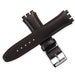 PREMIUM Leather for Swatch Watch Strap Replacement Band Padded 19mm ...