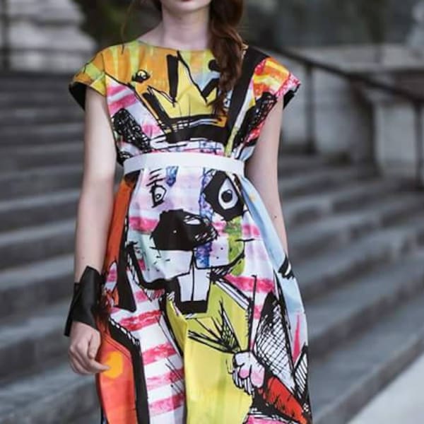 Comic Book Dress - Etsy UK