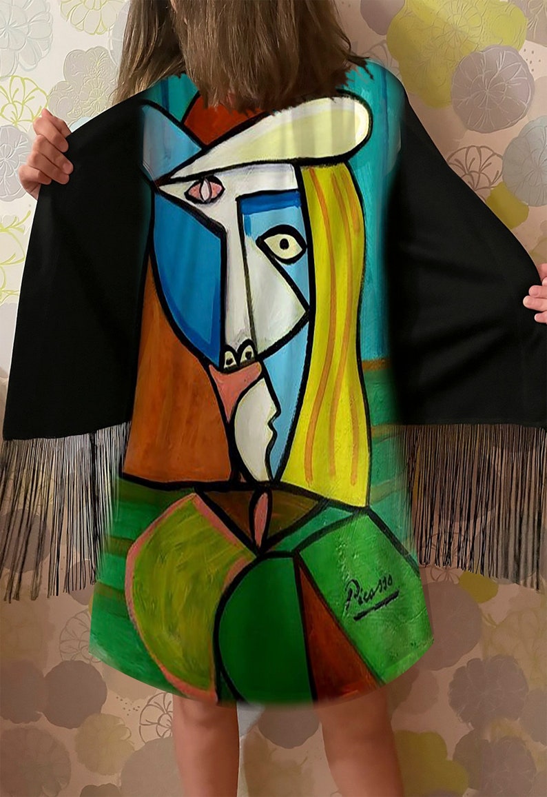 Picasso Dress: Modern Art Cubism Print, Wearable Fashion - Etsy