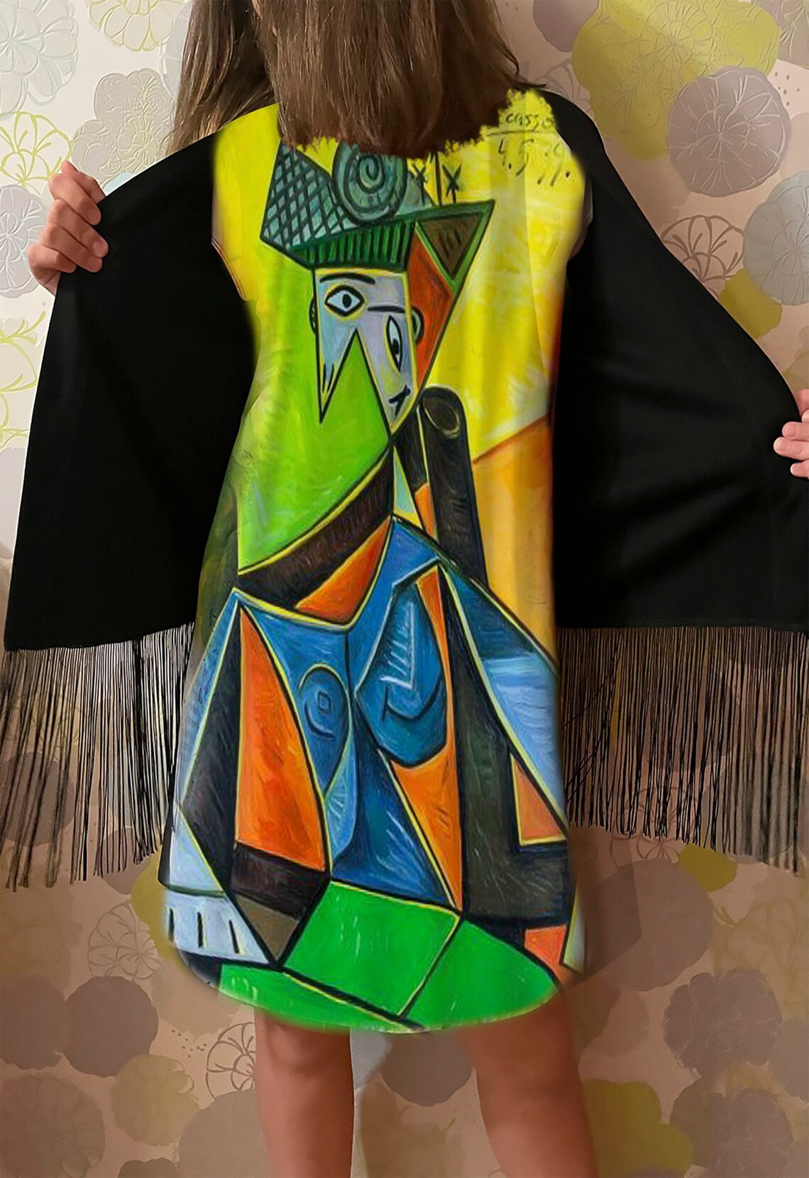 Picasso Dress: Cubism Art Print, Modern Gothic Clothing - Etsy