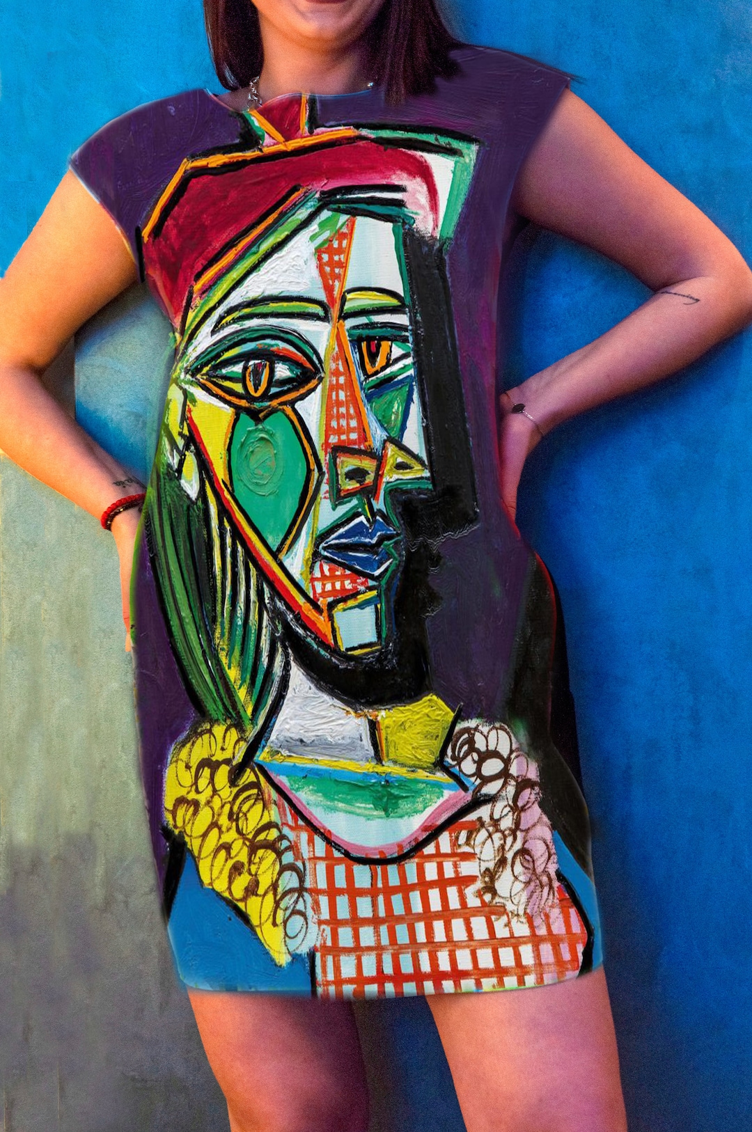 Picasso Art Print Dress: Cubism Modern Art, Marie-thérèse Walter - Etsy