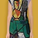 Picasso Art Print Dress: Modern Cubism Fashion Clothing - Etsy